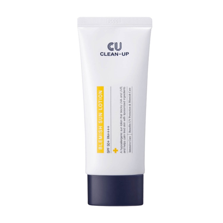 Солнцезащитный лосьон CU Skin для проблемной кожи | Купить СПФ 50 • Beautis