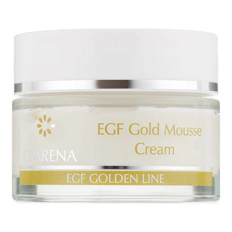 Clarena EGF Golden Line EGF Gold Mousse Cream - пептидний крем-мус із ...